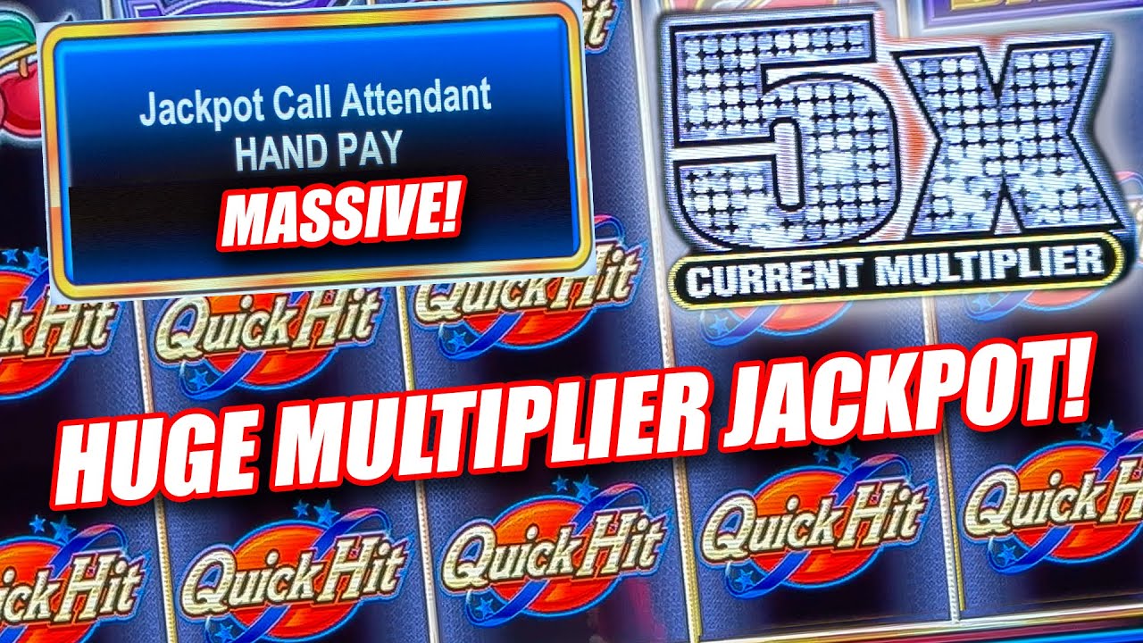 HIGH LIMIT QUICK HIT RICHES ★ FREE GAMES WITH A 5X MULTIPLIER LEADS TO ...