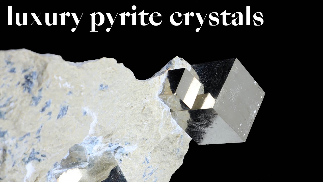 NEW LUXURY PYRITE CRYSTALS (AND WHY THEY ARE PERFECT FOR 2023) - YouTube
