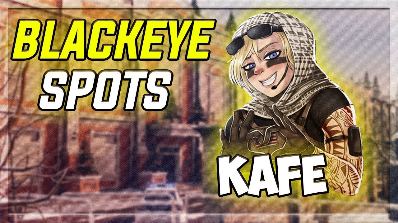 KAFE BLACK EYES! - Rainbow Six Siege - YouTube