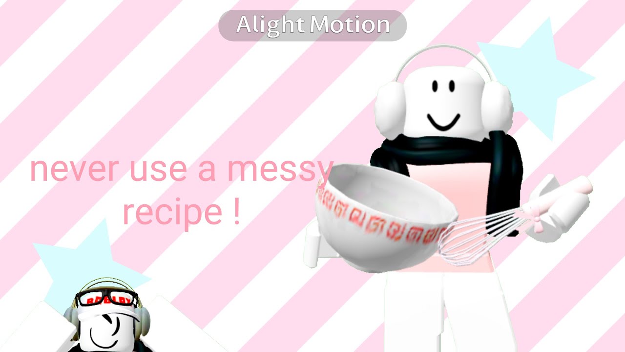 it's a piece of cake to bake a pretty cake ! (w my two rblx avatars lol ...