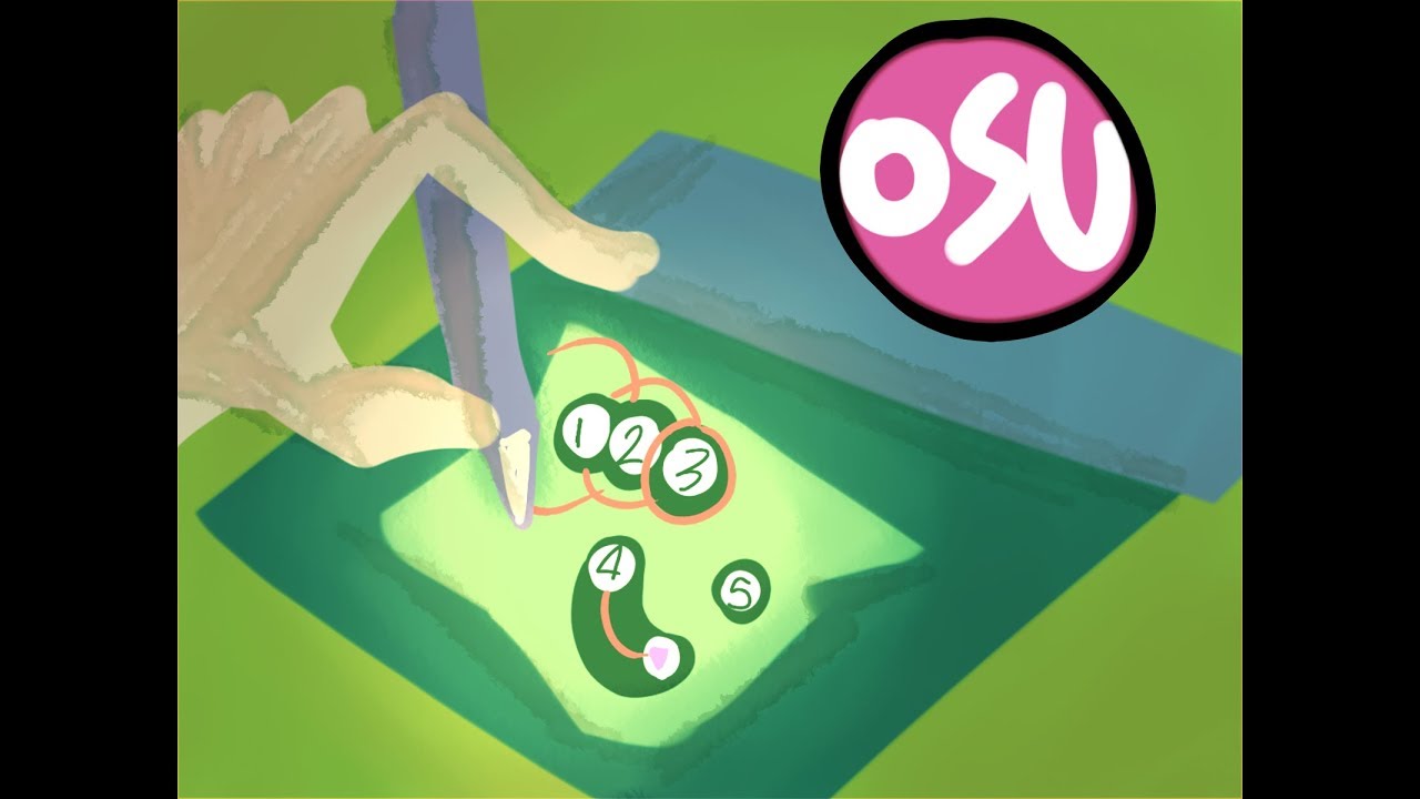 I Made a Lazy Green Screen for Osu! and Now it Looks Lika a Tablet ...