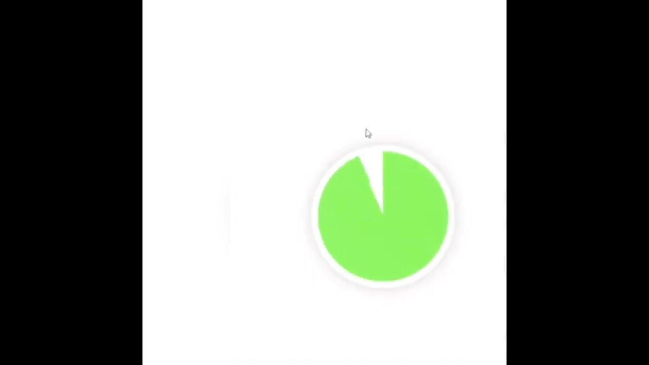green pie timer in html#coding #trending #html #computer #knowledgeworld - YouTube