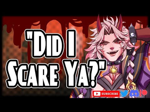 A Spooktacular Night with Arataki Itto -  (Genshin Impact) - Anigomi Character Audio