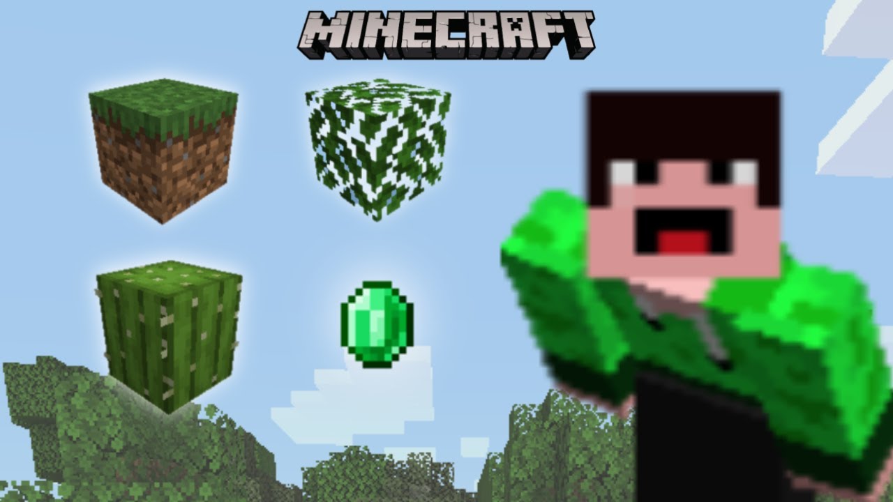 Se eu achar algo verde, o vídeo acaba | Minecraft - YouTube
