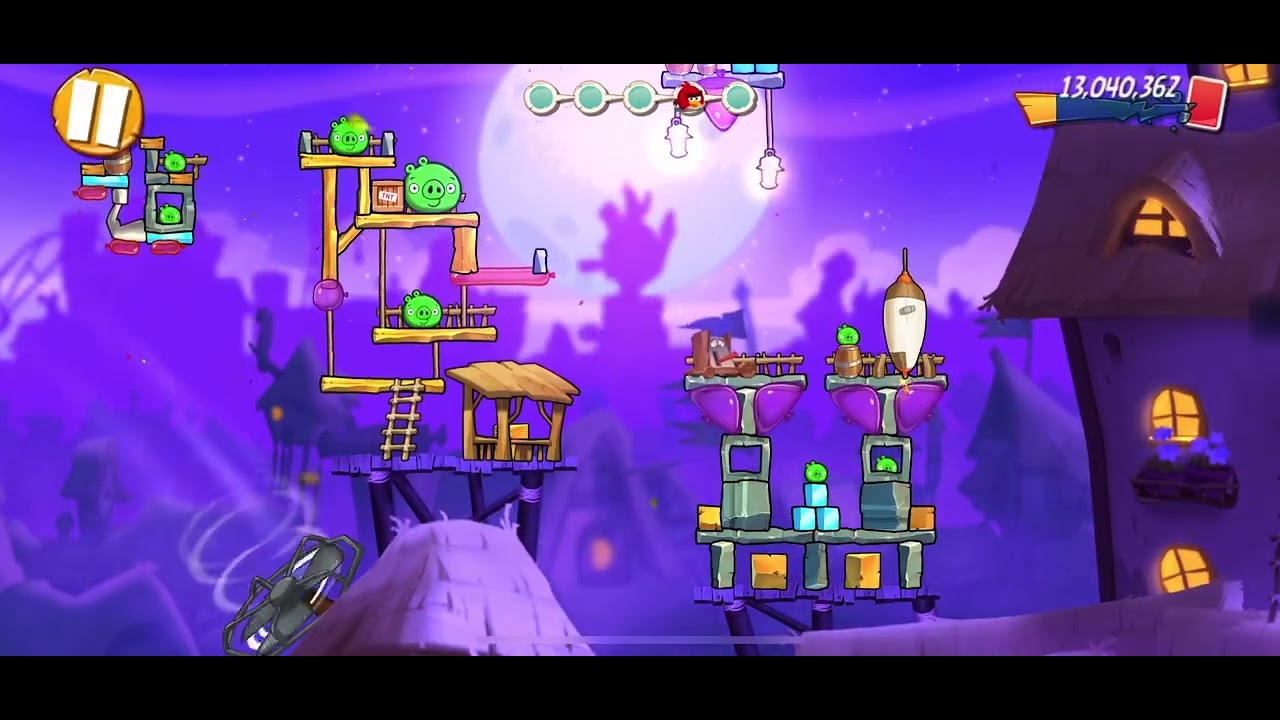 Angry birds 2 - level 989 HARD LEVEL - YouTube