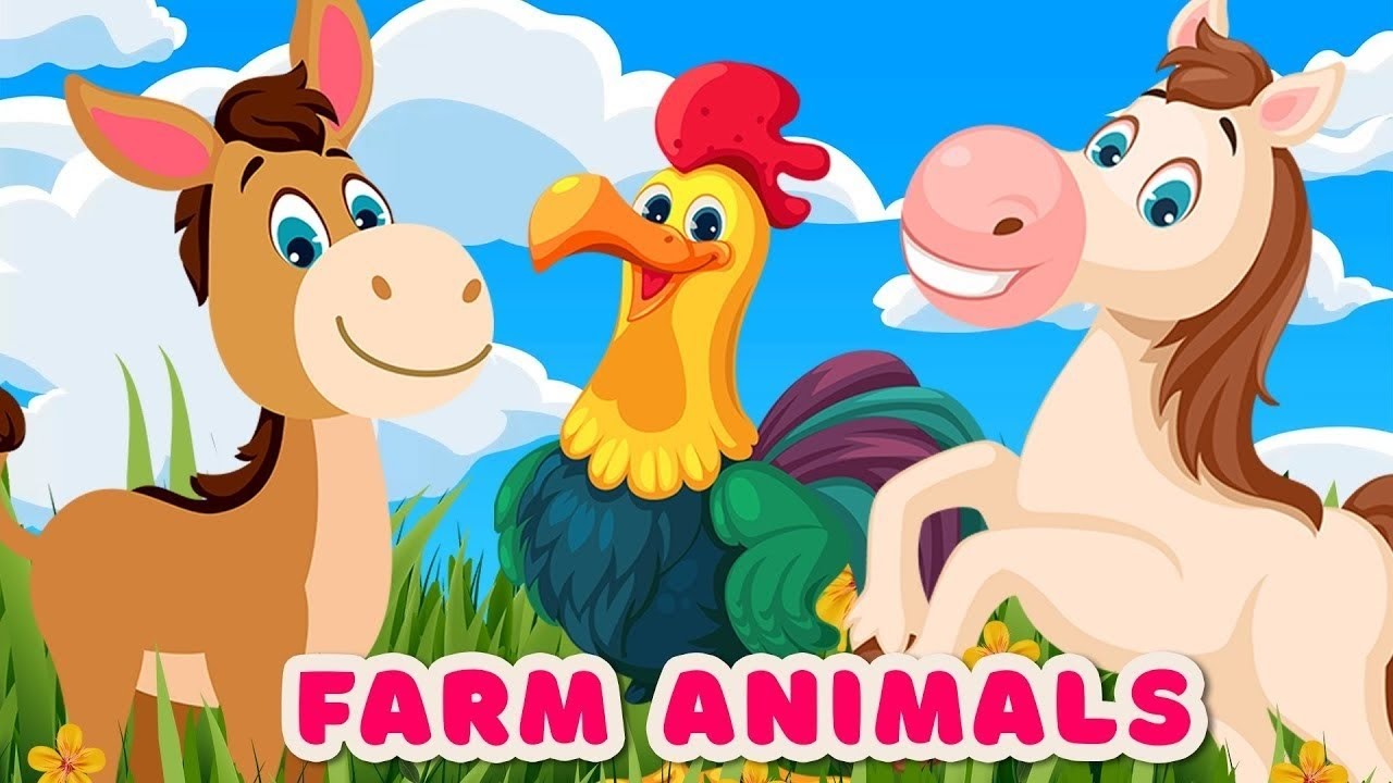 "Farm Animals Song for Toddlers | Fun Educational Video" - YouTube