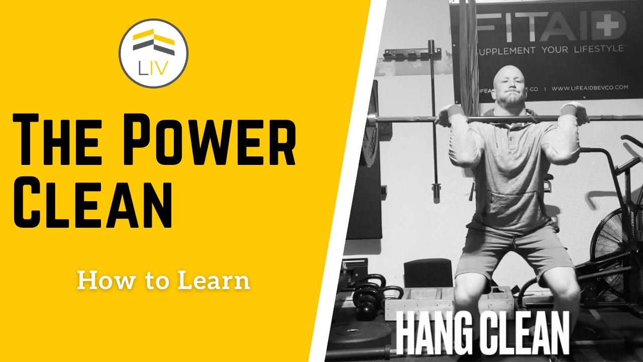 Learn How to POWER CLEAN - A Step by Step Tutorial - YouTube