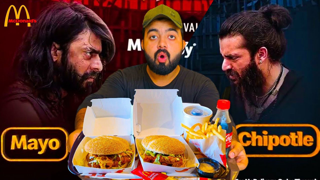 Mcdonald's Maula Jatt Vs Noori Natt Burger | Maula Jatt Burgers - YouTube