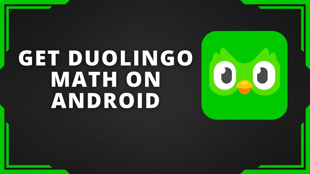 How To Get Duolingo Math on Android (Best Method) - YouTube