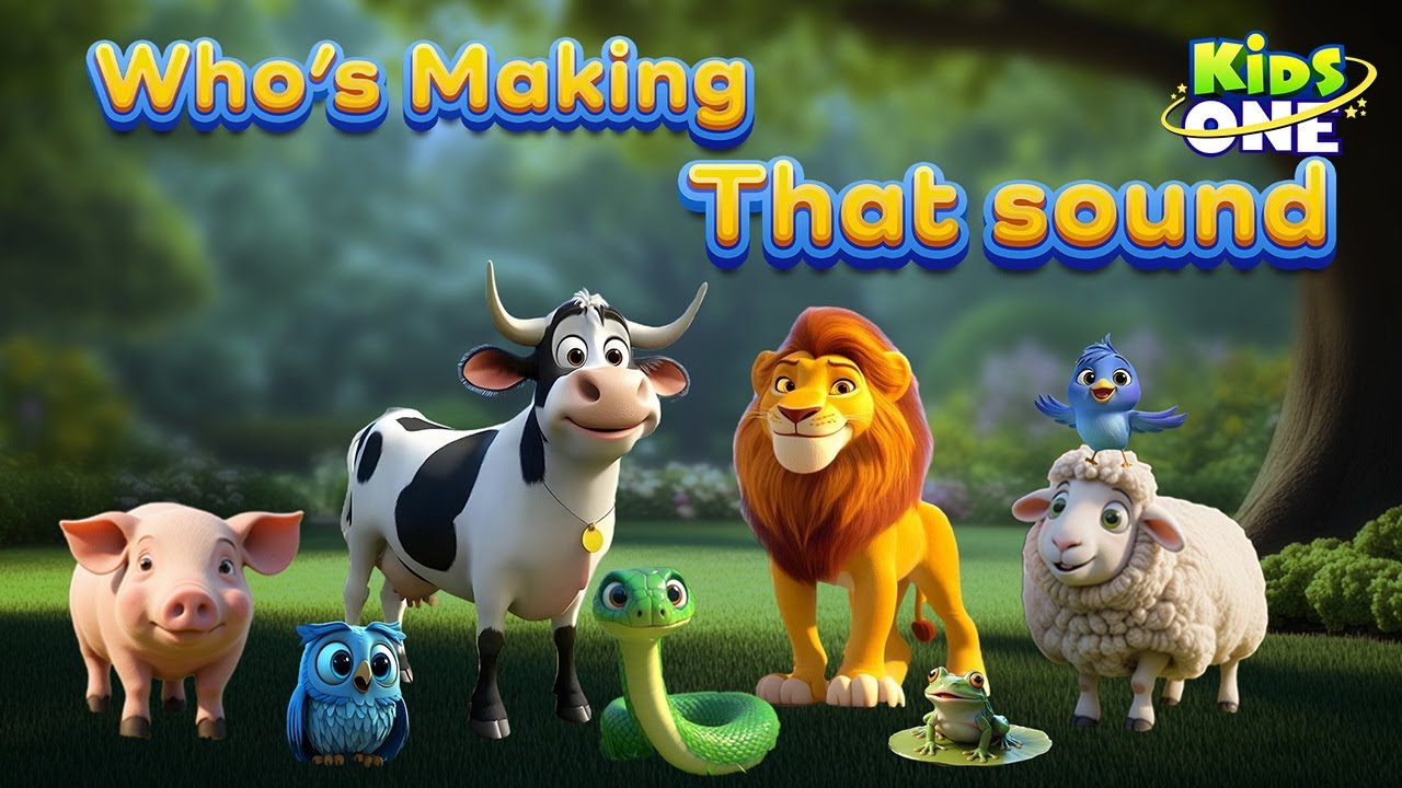 Sing Along with Animal Sounds: Who’s Making That Sound for Kids! | Kids ...