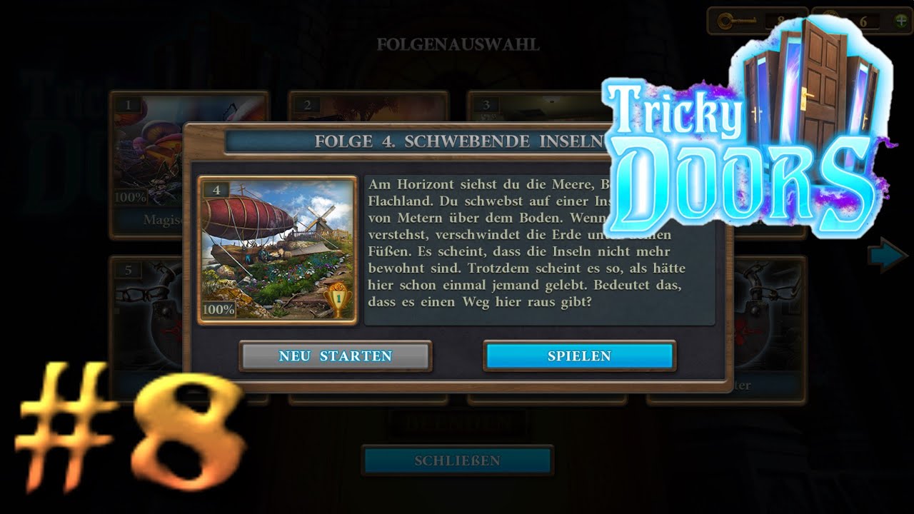 Folge 4: Schwebende Insel | Tricky Doors #8 [German] - YouTube