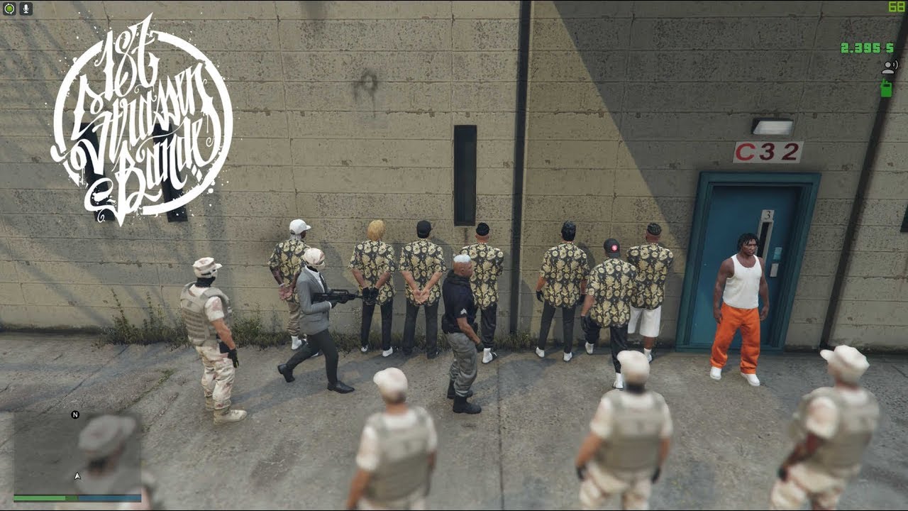 #GVMP 187 stürmt das Staatsgefängnis | GTA Roleplay - YouTube