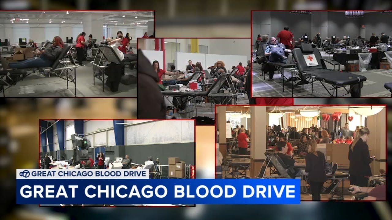 2025 ABC7 Great Chicago Blood Drive wraps up - YouTube