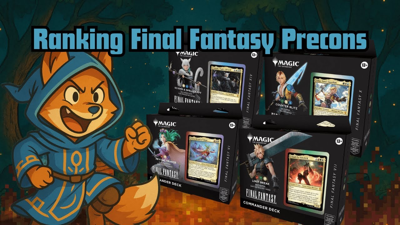 Ranking all the Final Fantasy Precons: Which is the best? - YouTube