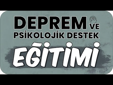 Psiko-Sosyal Destek: Deprem’in Etkisini Nasıl Atlatabiliriz? w/ @tonguc5 @tonguc7