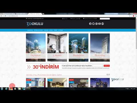 3ds Max ve V-Ray ile Yatak Odası Eğitimi - Kaplama - Ders 1