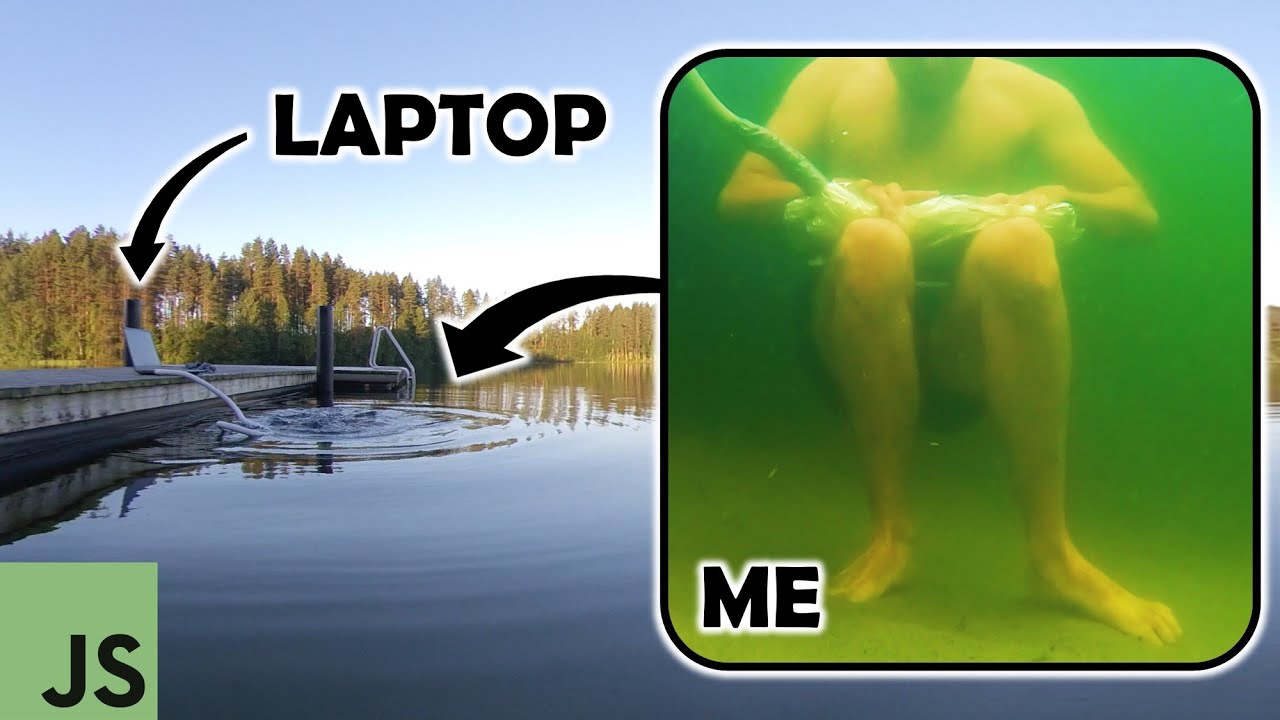 I Tried Coding Underwater - YouTube