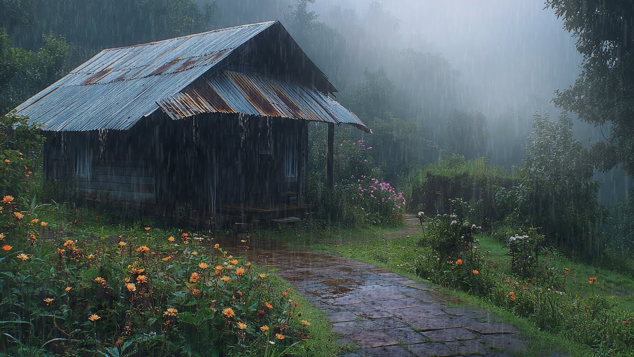 Gentle Rainfall for Health and Relaxation | Improve Sleep with Calming ...