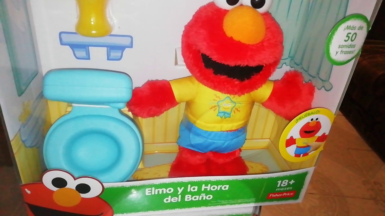 Elmo y la hora del baño 123 sésamo fisher price - YouTube