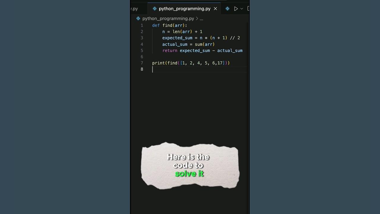 💥Test your Python Coding skills with this tricky program #youtubeshorts ...
