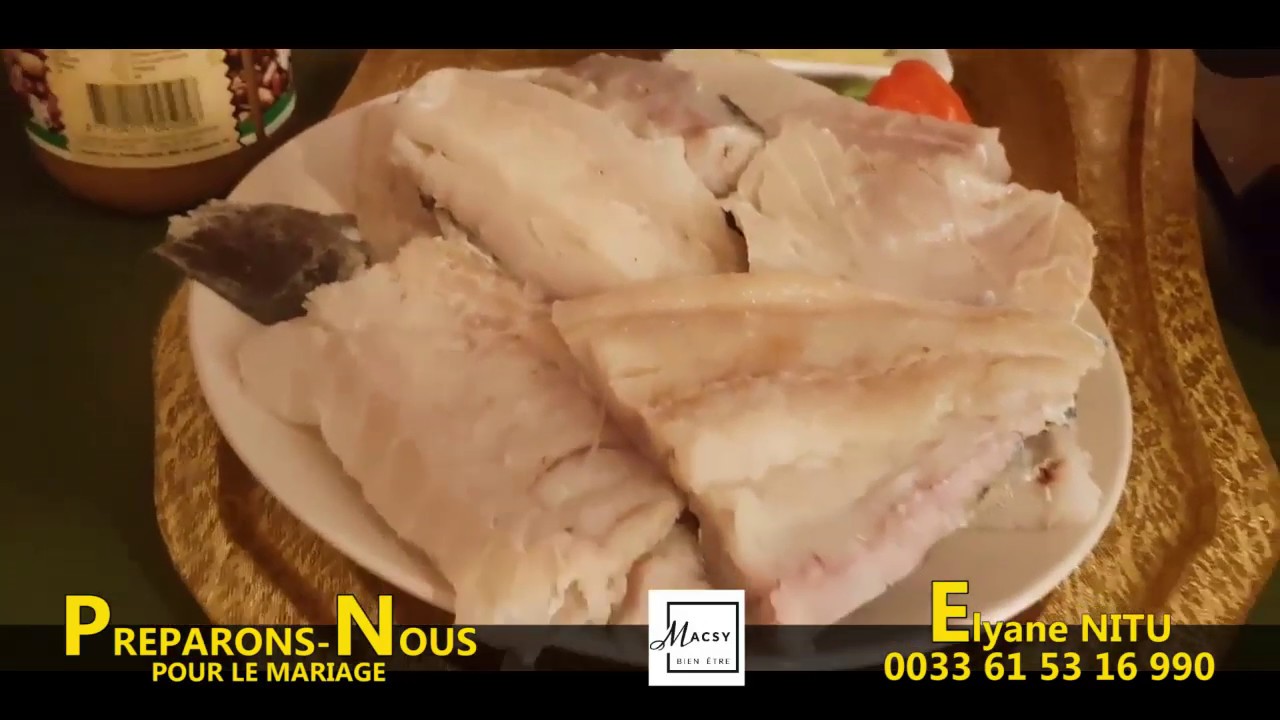 Recette Traditionnelle Bantu De Biteku-Teku Avec La Morue - YouTube