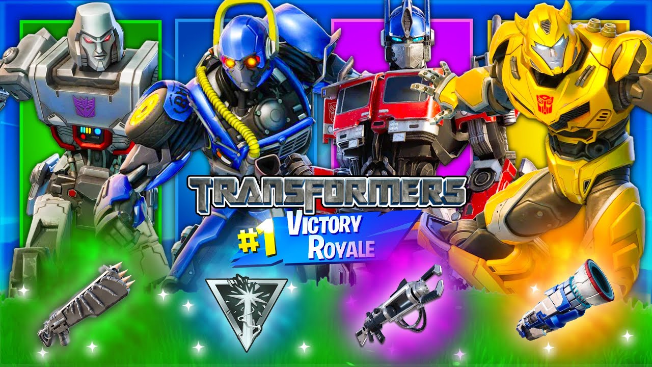 LOSOWY SKIN TRANSFORMERS CHALLENGE w Fortnite - YouTube