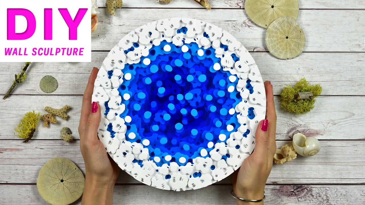 Coral Reef | Circular Paper Sculpture | DIY | OLGA SKOROKHOD - YouTube