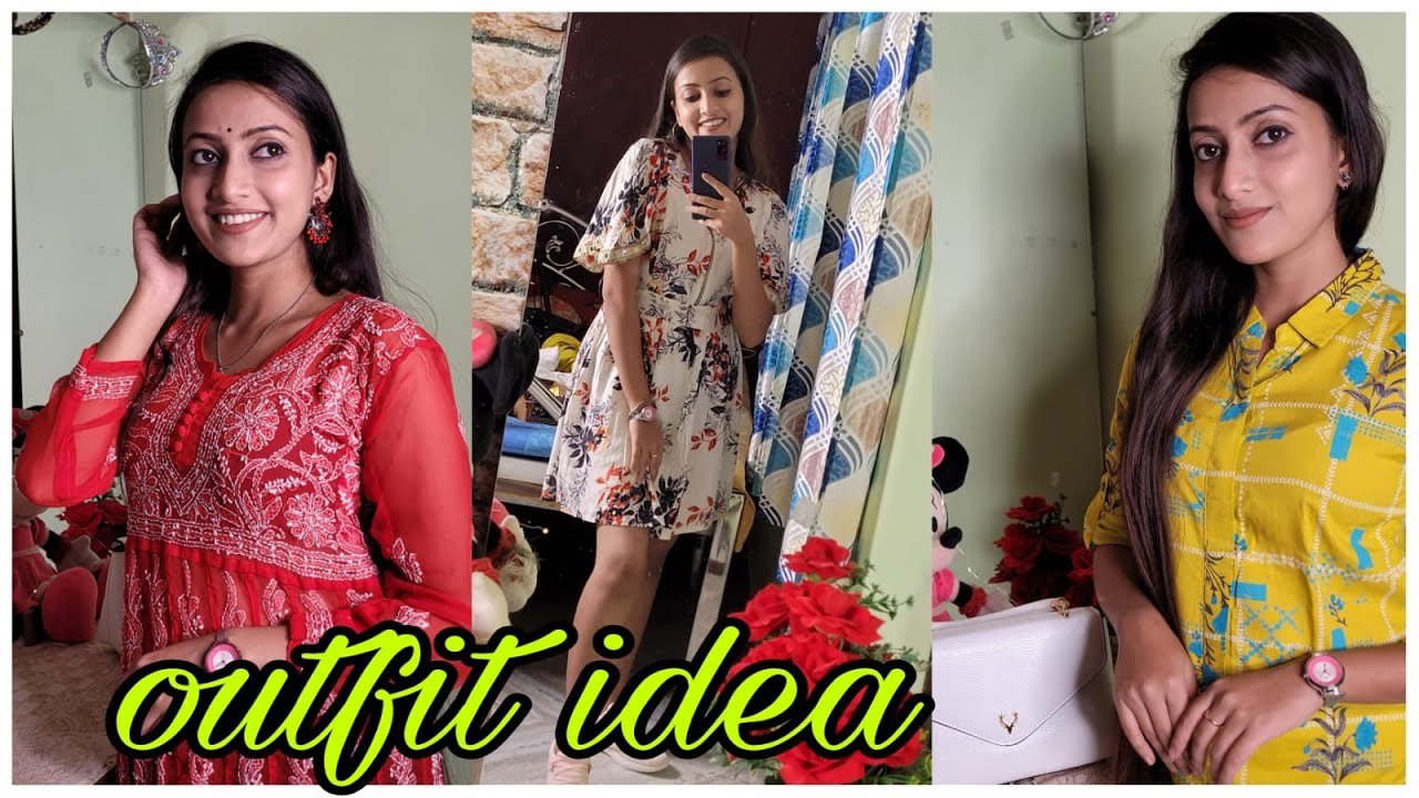 || DURGA PUJO SPECIAL || Best outfit ideas for your first 3 days of ...