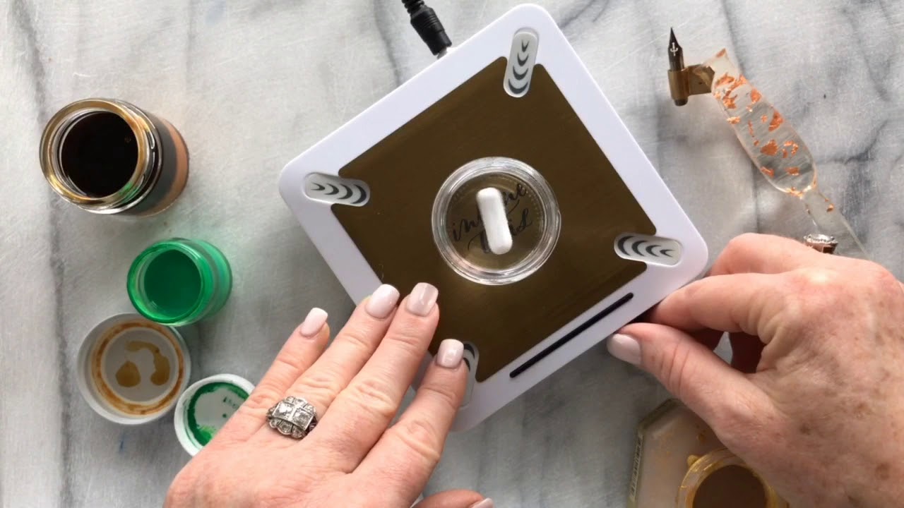 inkmethis Magnetic Calligraphy Ink Stirrer - YouTube