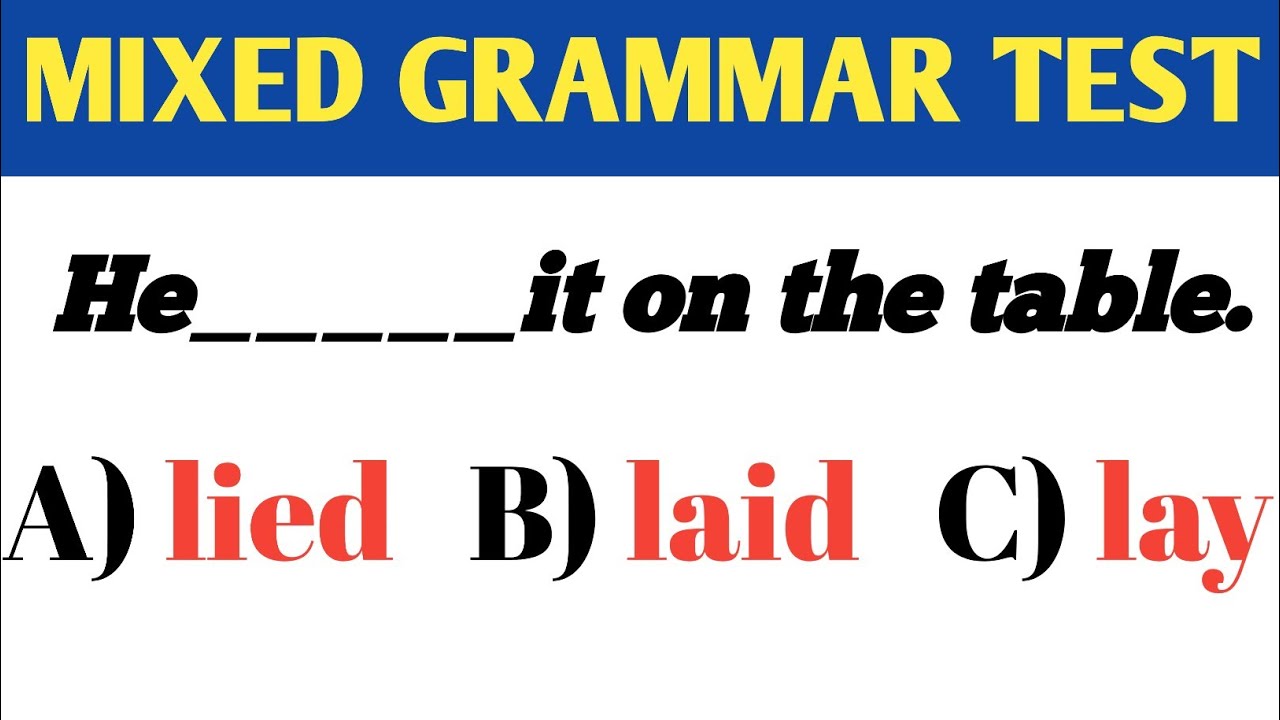 Test Your Knowledge in 5 Min! ⏱️📘" "📝 English Grammar Test That’ll ...