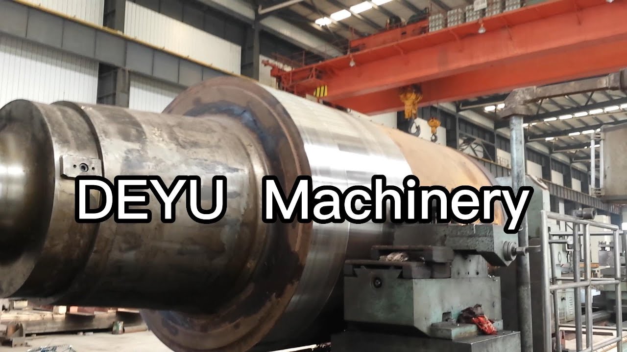 mill roller,large shaft - YouTube