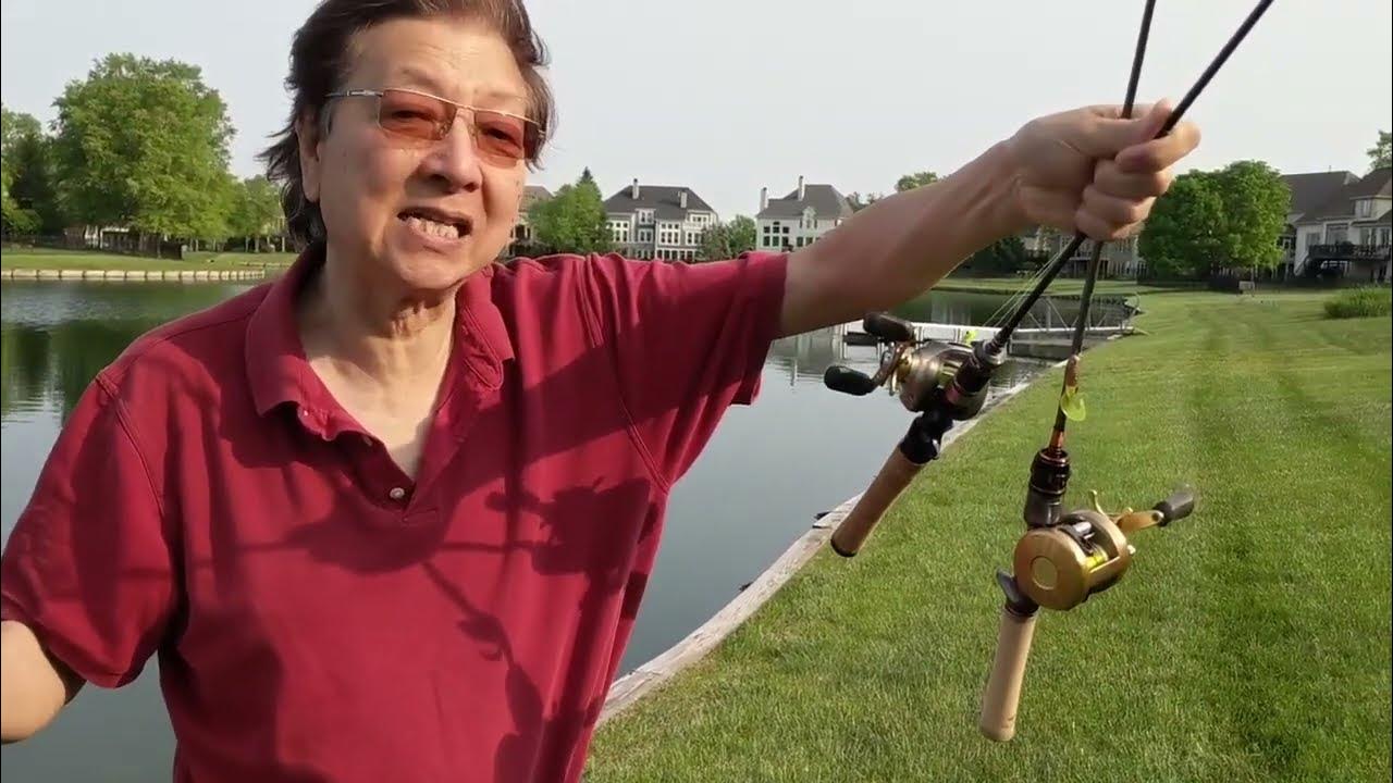 Using a Regular Baitcasting Reel for BFS Fishing - YouTube