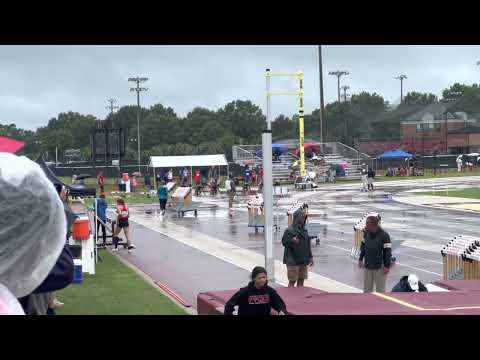 2022 USATF Region 4 Championship, Rock Hill, SC - 100m Final, 13-14yo girls div.