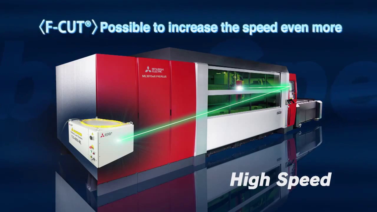 MITSUBISHI 2 Dimensional Fiber Laser Processing Systems eX F Series ...