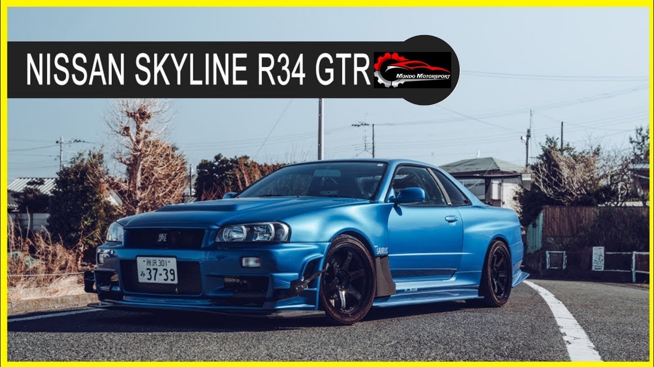 Nissan Skyline GTR R34 "Godzilla" - YouTube
