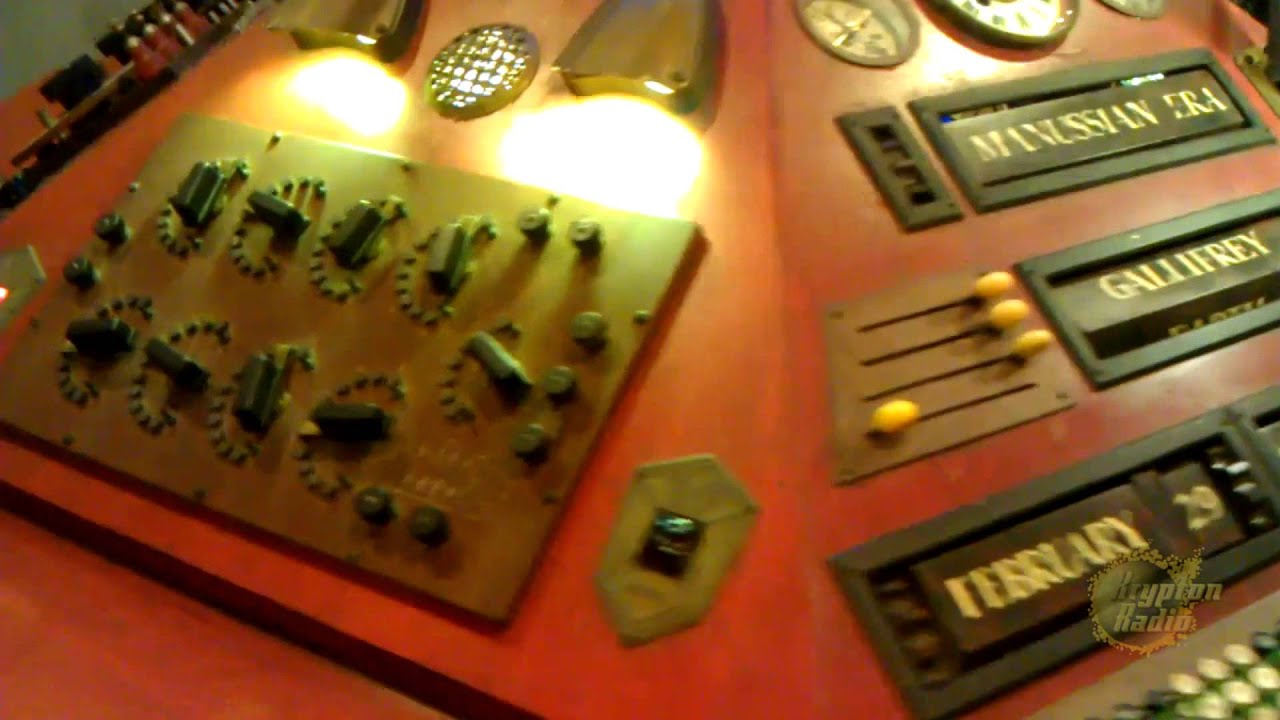 Brian Uiga Demonstrates The Restored TARDIS Console - YouTube