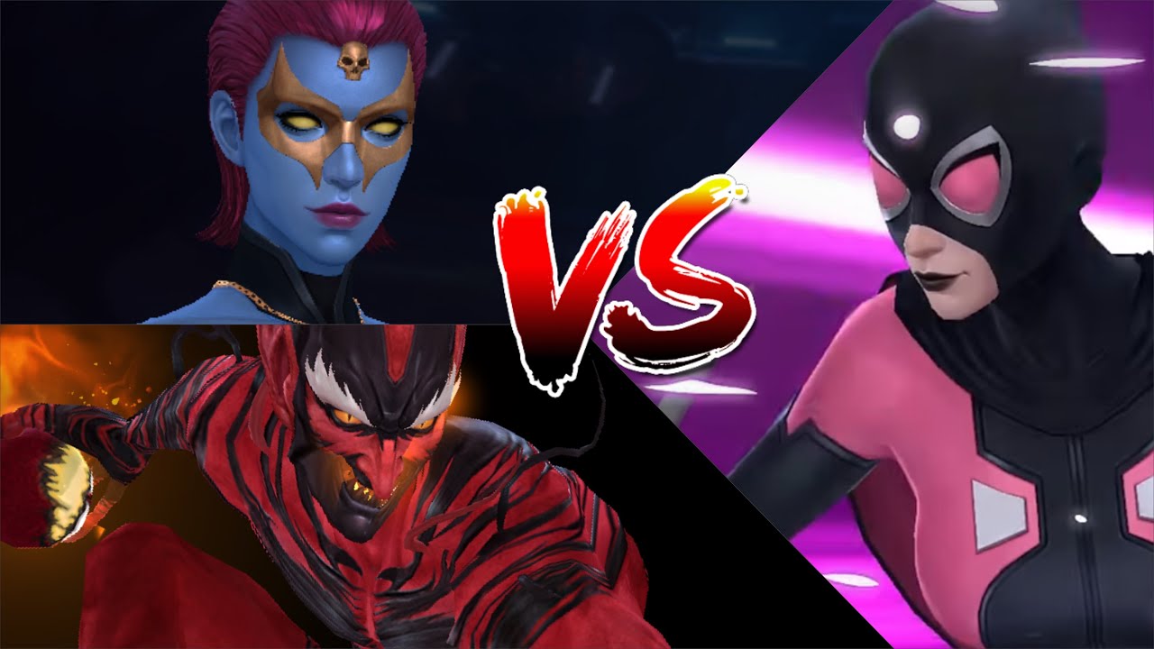 *SWAP PLAY* || MYSTIQUE vs GWEN POOL || MIGHTY RAGE | SPEED VILLAIN ABX ...