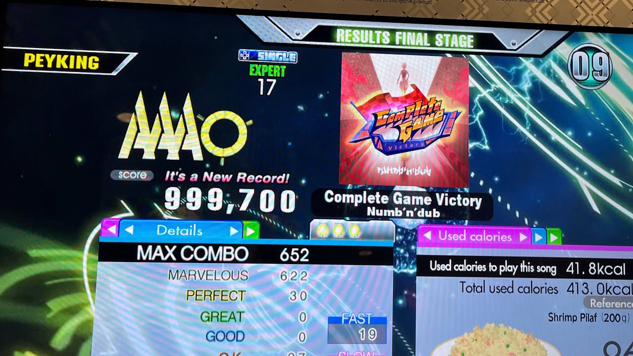 (DDR A3) 17 PFC#11 Complete Game Victory (ESP-17) 999,700!!! - YouTube