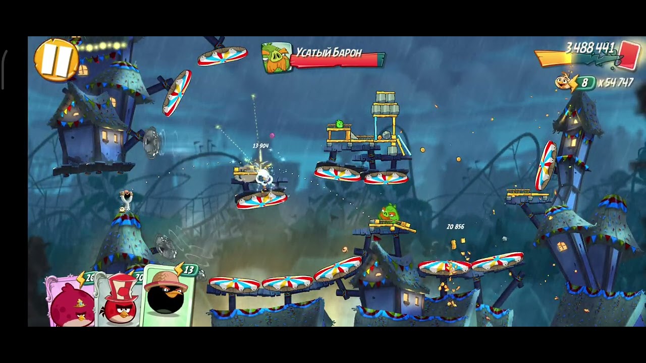 Game Angri Birds 2.Level 434.How to defeat the Boss.Игра Ангри Бирдс2 ...