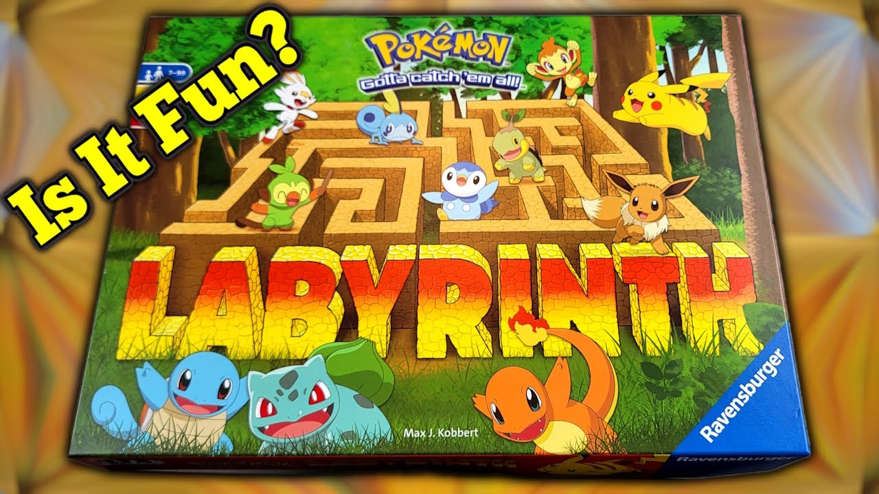 Pokémon Labyrinth Unboxing & Review!~ - YouTube