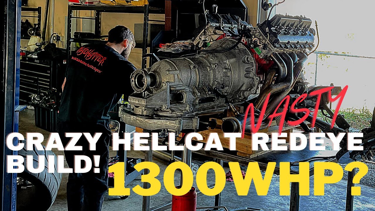 CRAZY Challenger SRT Hellcat Redeye Build! It's Gonna Be A Monster ...