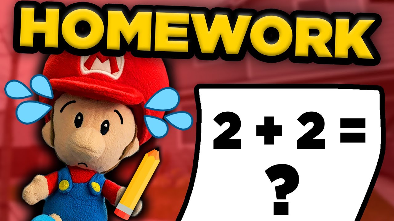 Baby Mario's Homework! (Remake) - YouTube