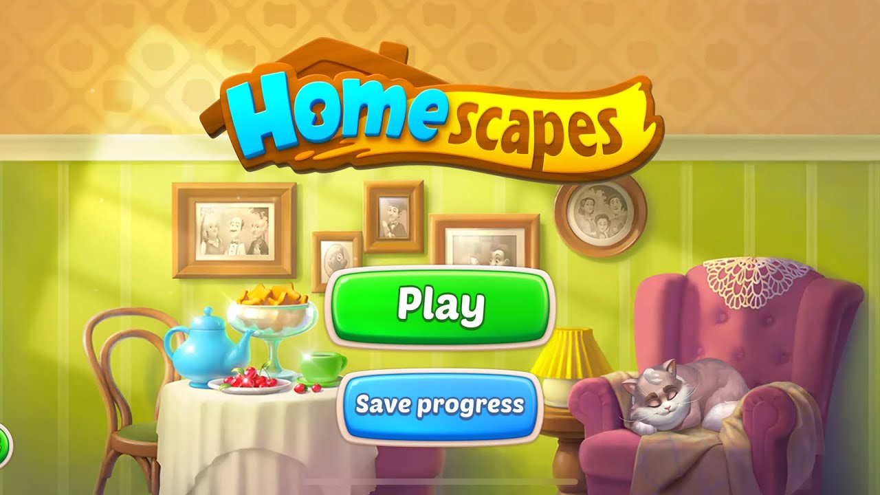 Homescapes level 765 and party room! - YouTube