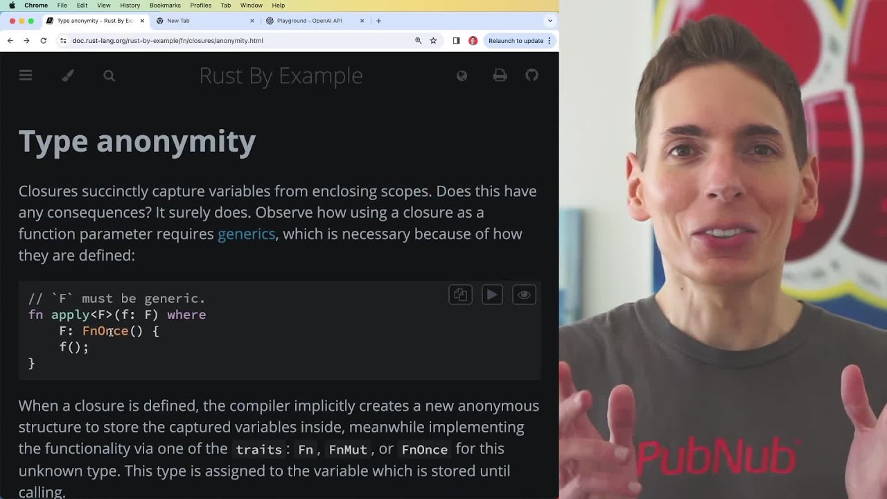 Rust By Example: Type Anonymity - YouTube