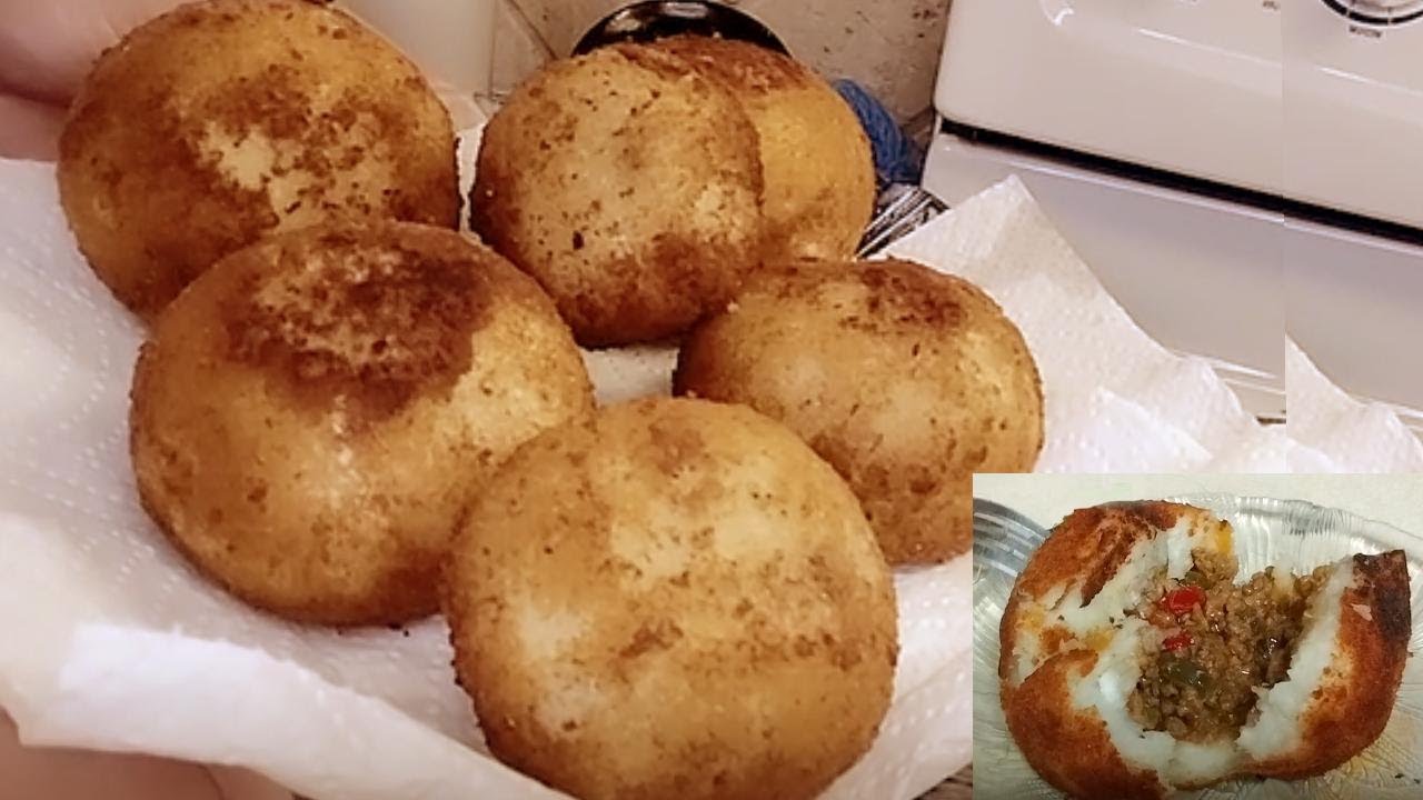 STUFFED YUCA \ STUFFED CASSAVA - YouTube