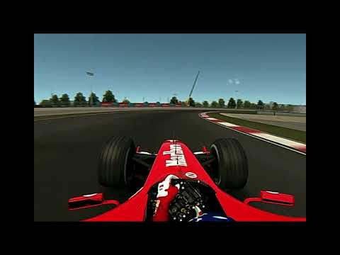 F1 2004 Rubens Barrichello Chinese Grand Prix Pole Lap Onboard | Assetto Corsa