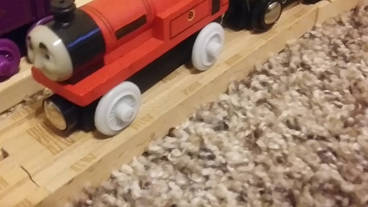 thomas and friends blake mercer wooden train railway duncan dunkin ...