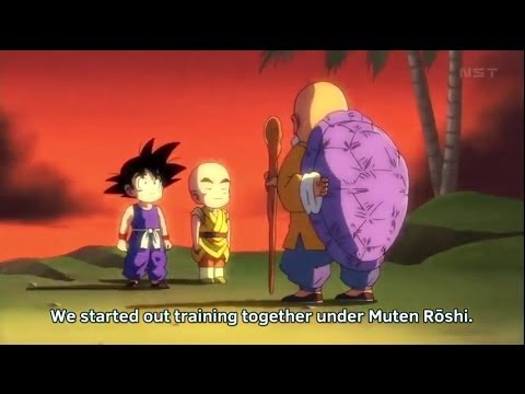 Goku and krilin remember their training with Master Roshi ! DBS (ENG ...