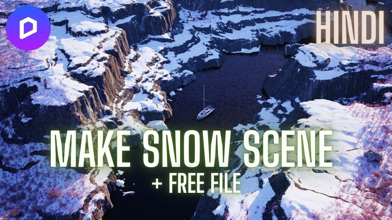 Make Snow Scene in D5 Render (Hindi) + Free File - YouTube
