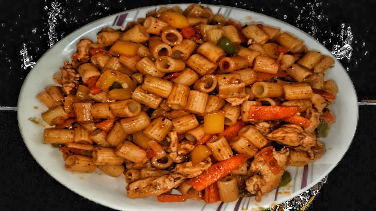 Pakistani Style Chicken Macaroni Recipe !Quick And Delicious Macaroni ...